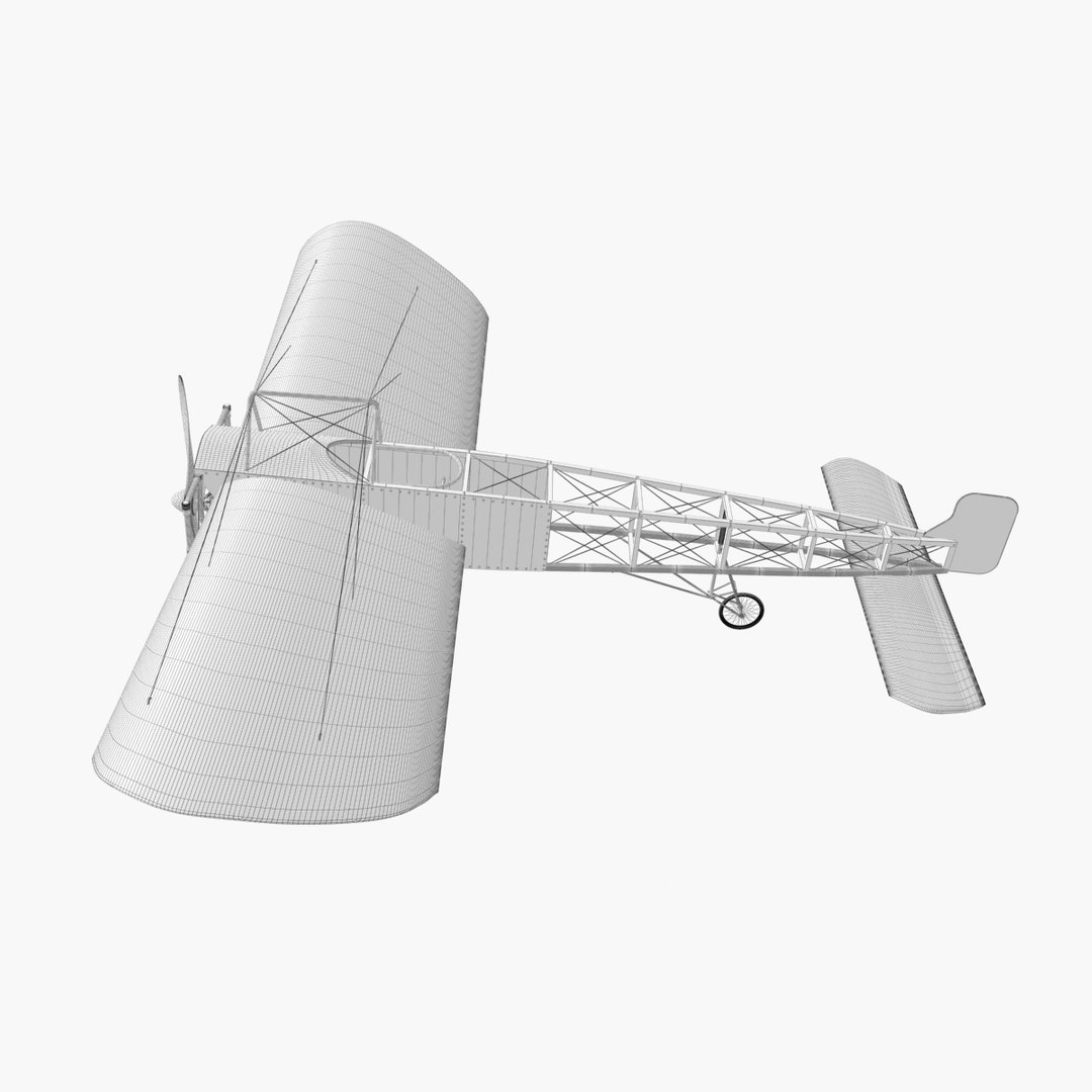Blriot Xi 3D Model - TurboSquid 1201856