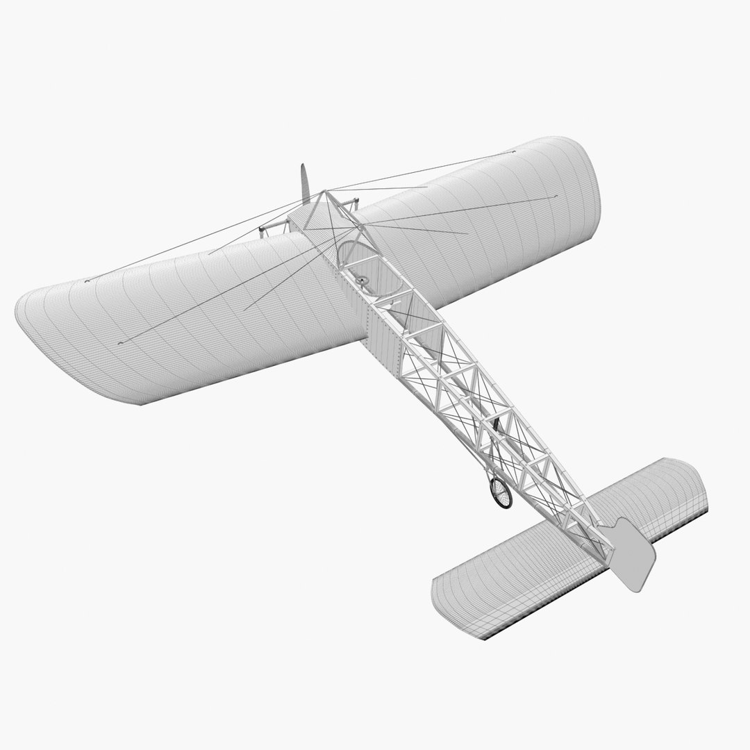 Blriot Xi 3D Model - TurboSquid 1201856