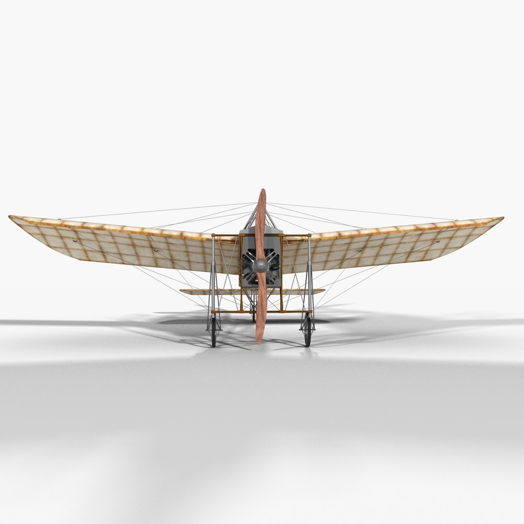 Blriot Xi 3D Model - TurboSquid 1201856