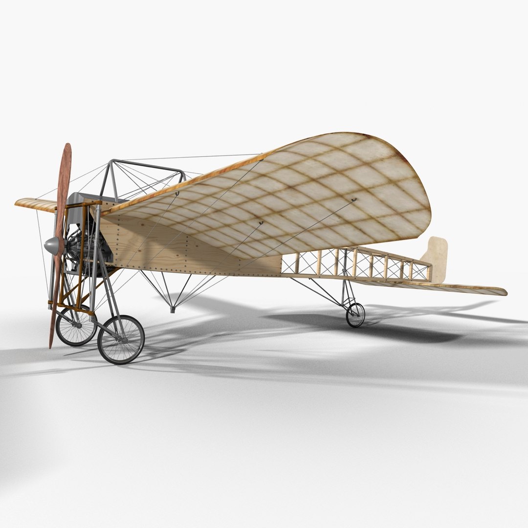 Blriot xi 3D model - TurboSquid 1201856