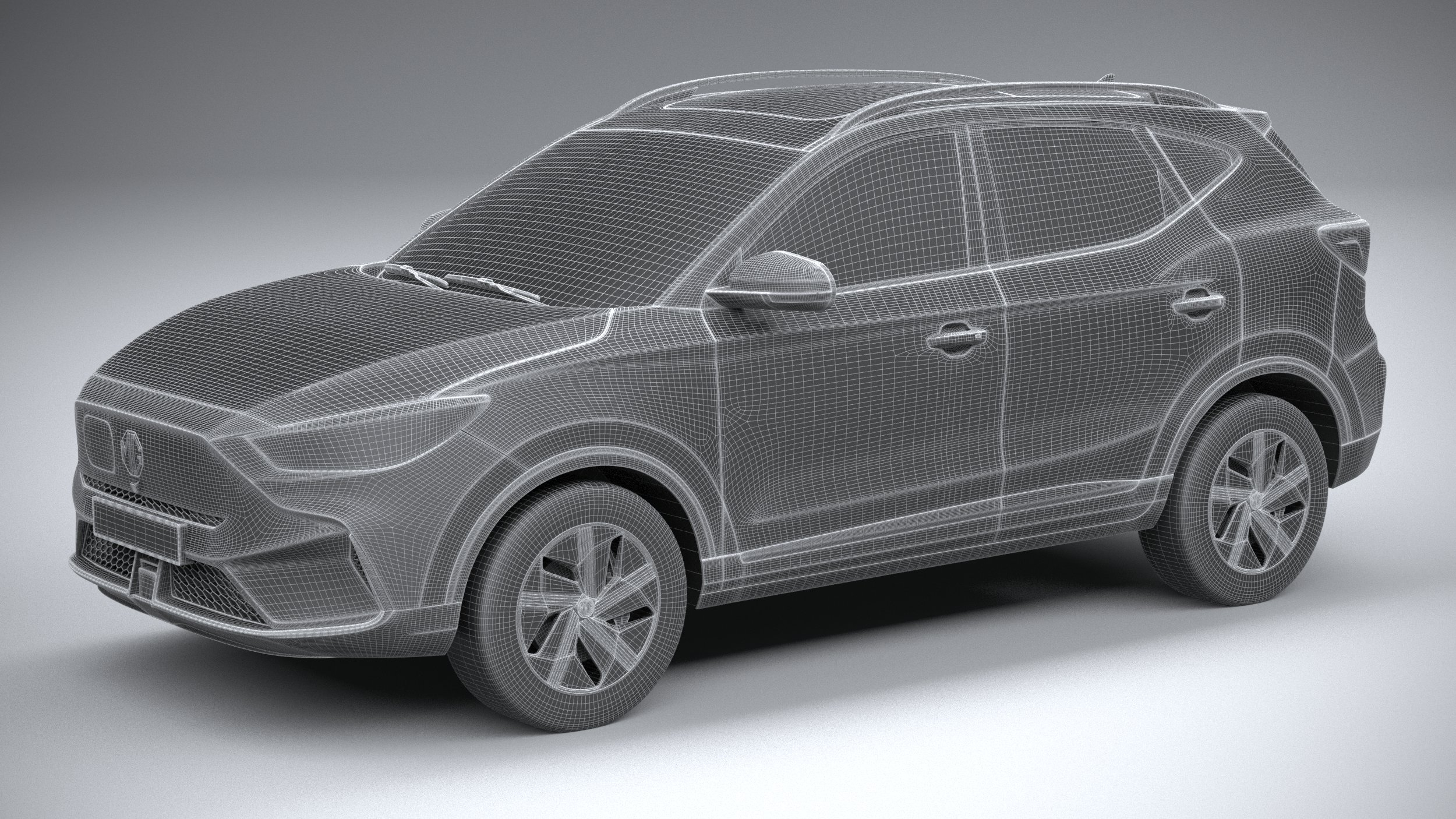 3D MG ZS EV 2022 - TurboSquid 1950137