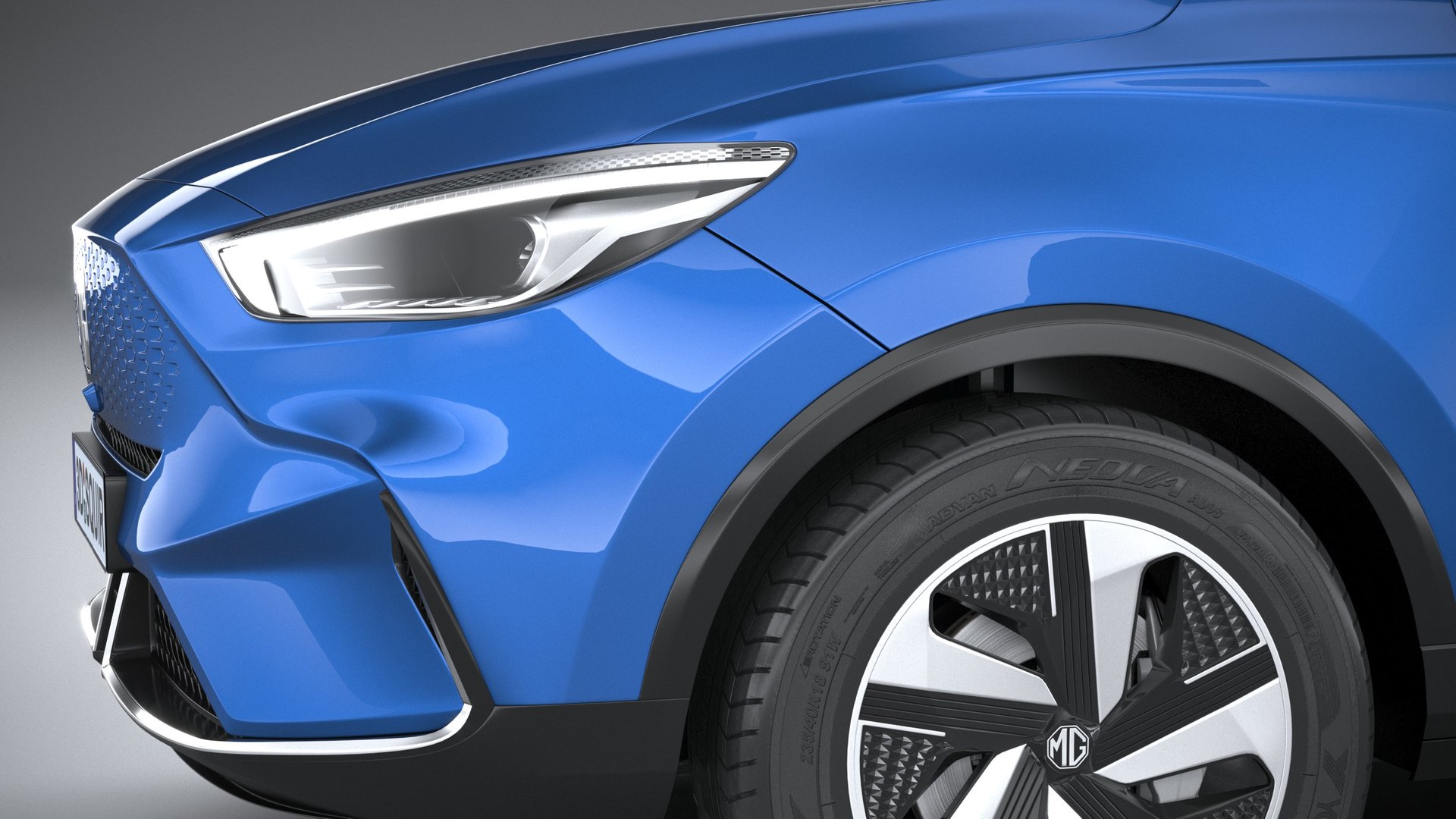 3D MG ZS EV 2022 - TurboSquid 1950137