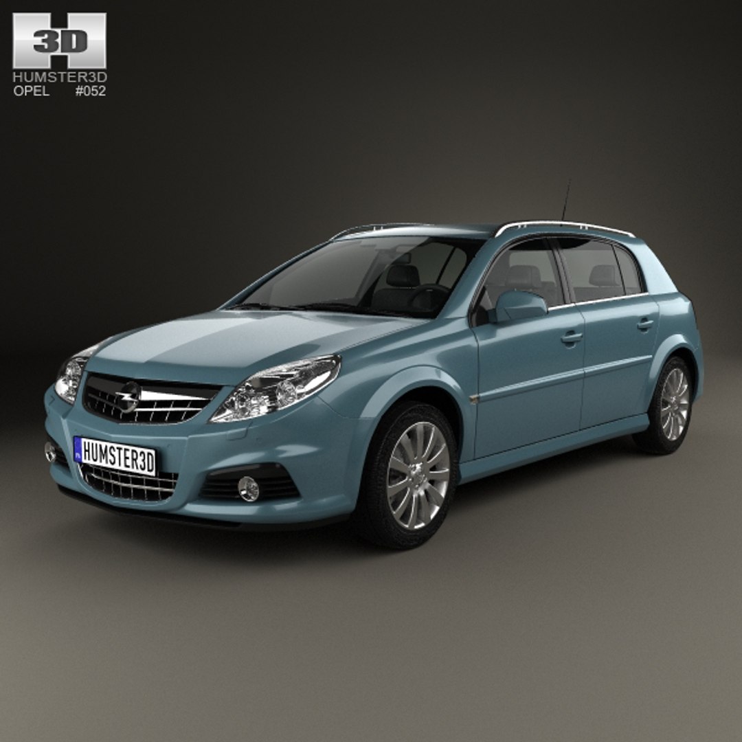 Opel signum 2006 3D model - TurboSquid 1247358