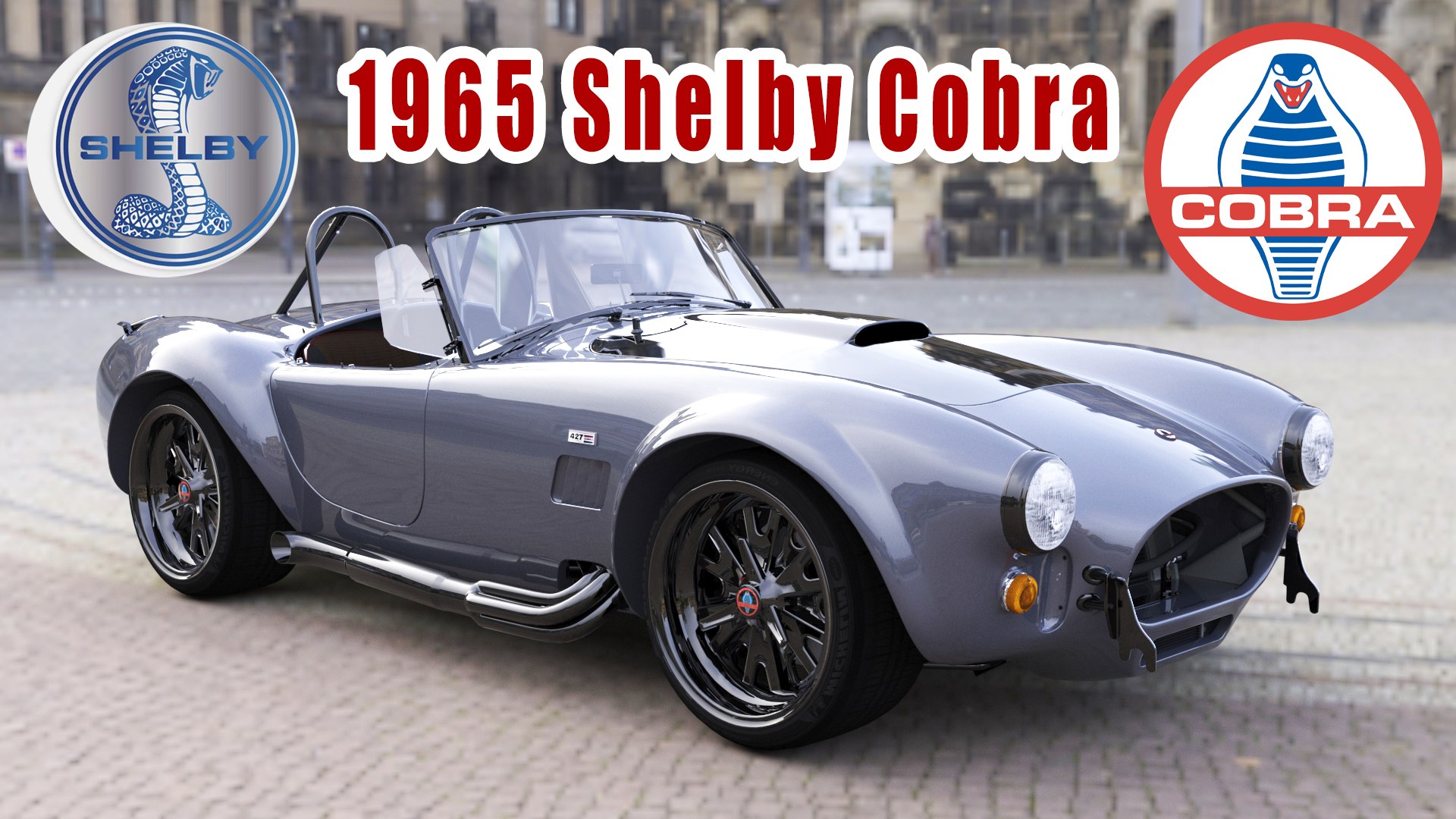 1965 Shelby Cobra Model - TurboSquid 2309103