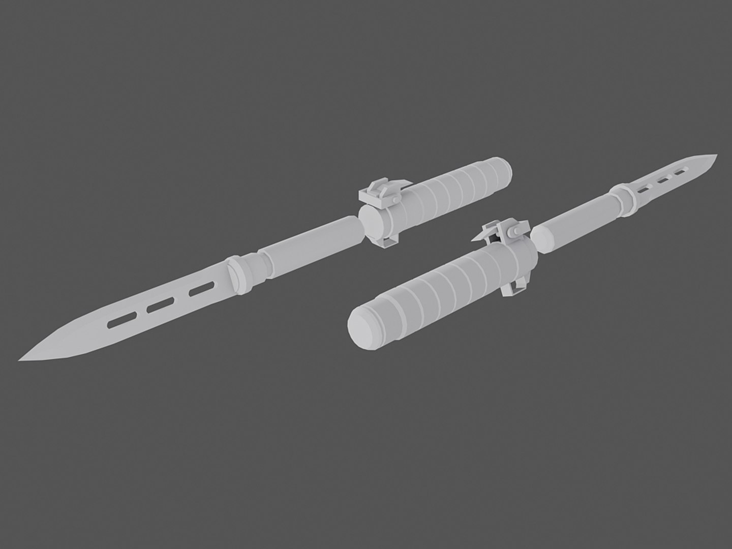 3d Model Knife Spetsnaz Spring