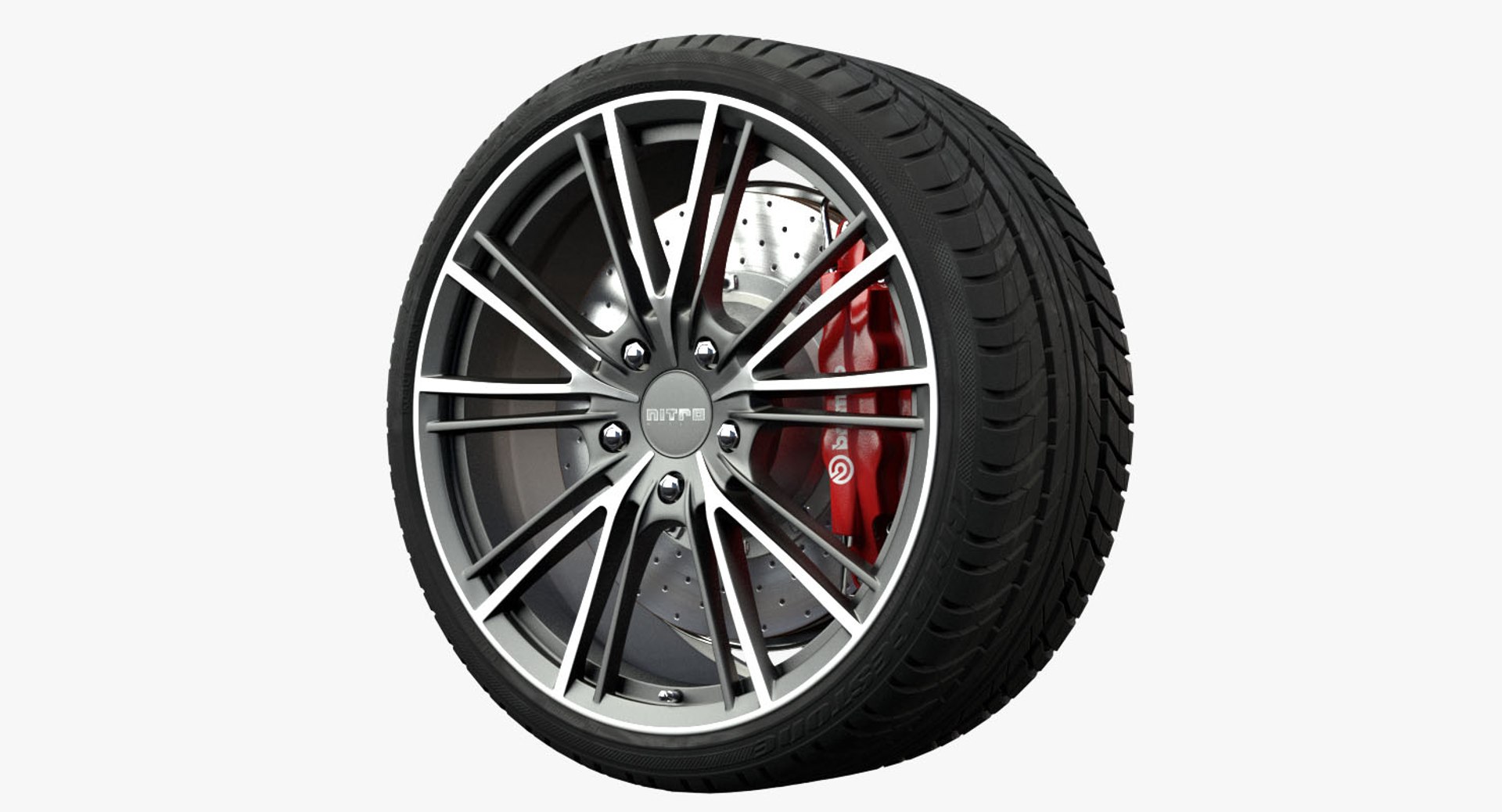 Nitro Attack Wheel 3d X