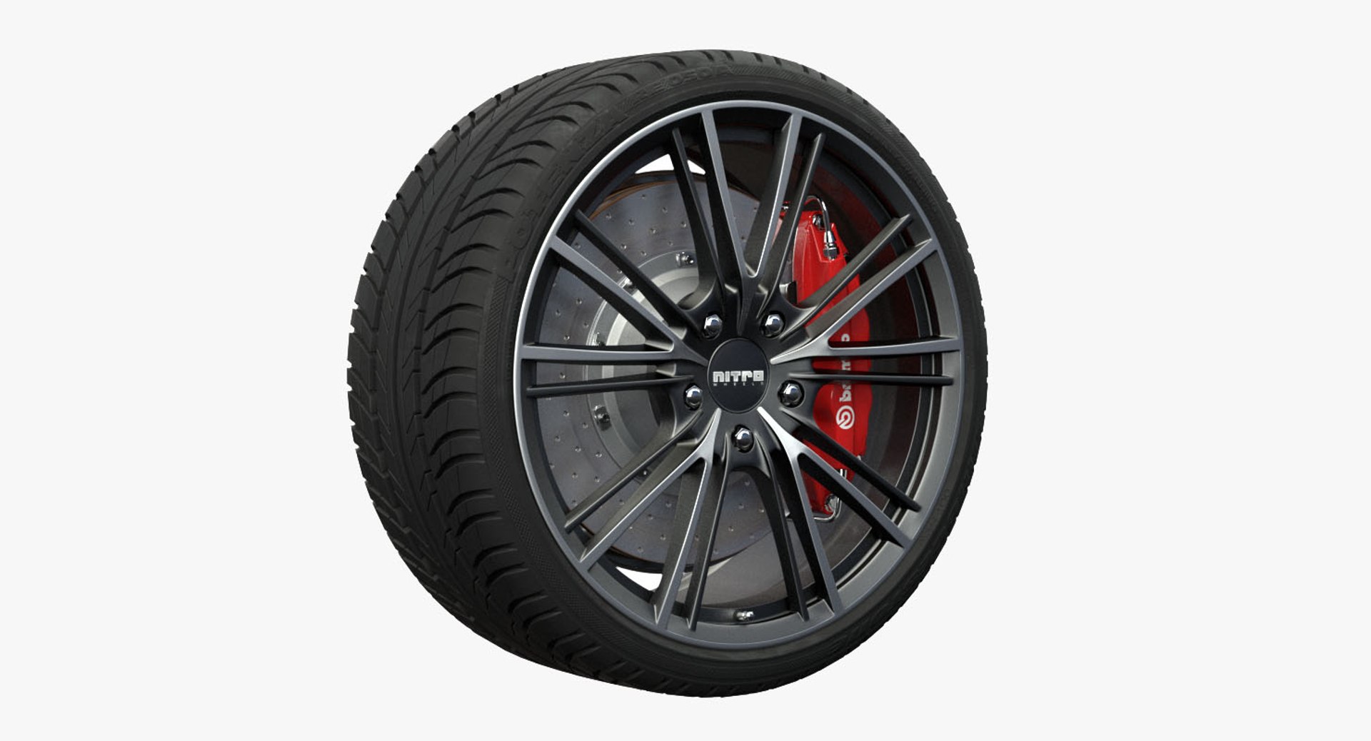 Nitro Attack Wheel 3d X