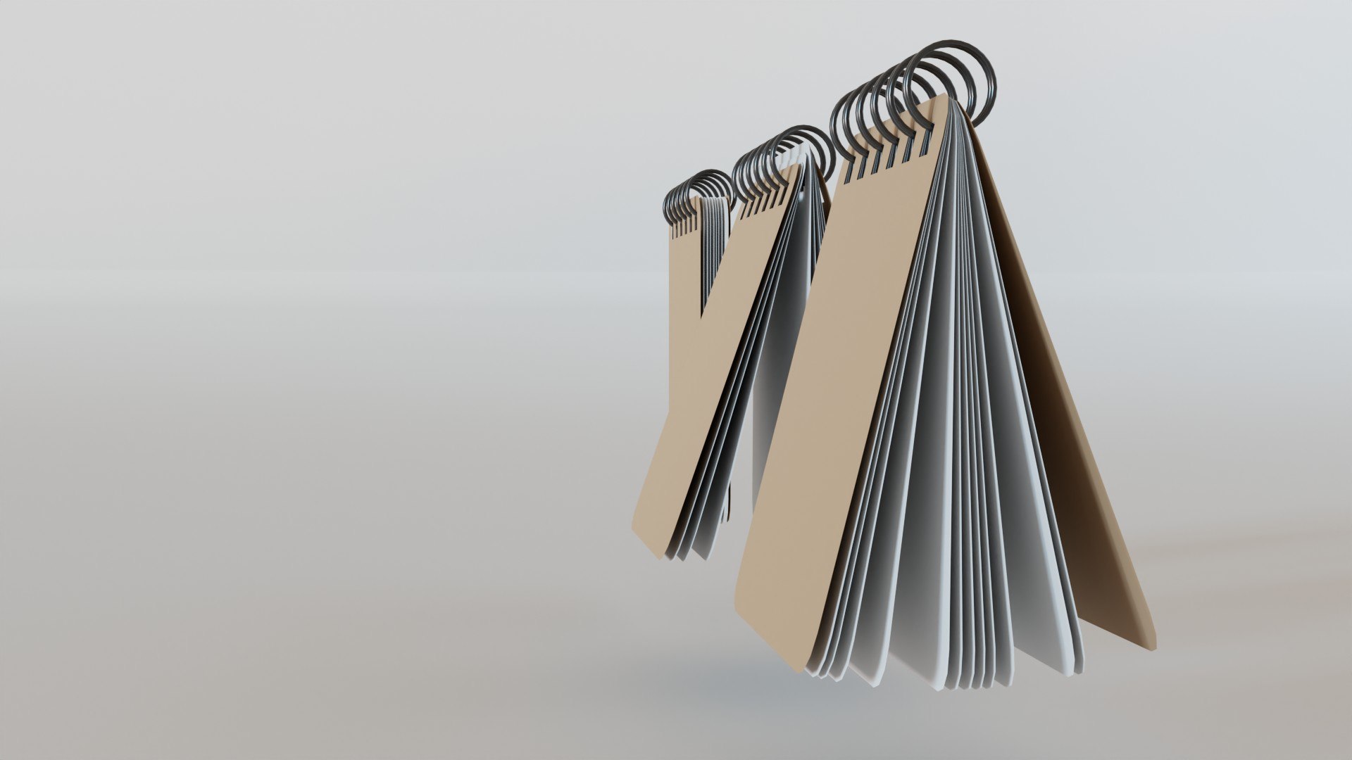 NotePad Memo Pad 3D Illustartion 3D Model - TurboSquid 1889572
