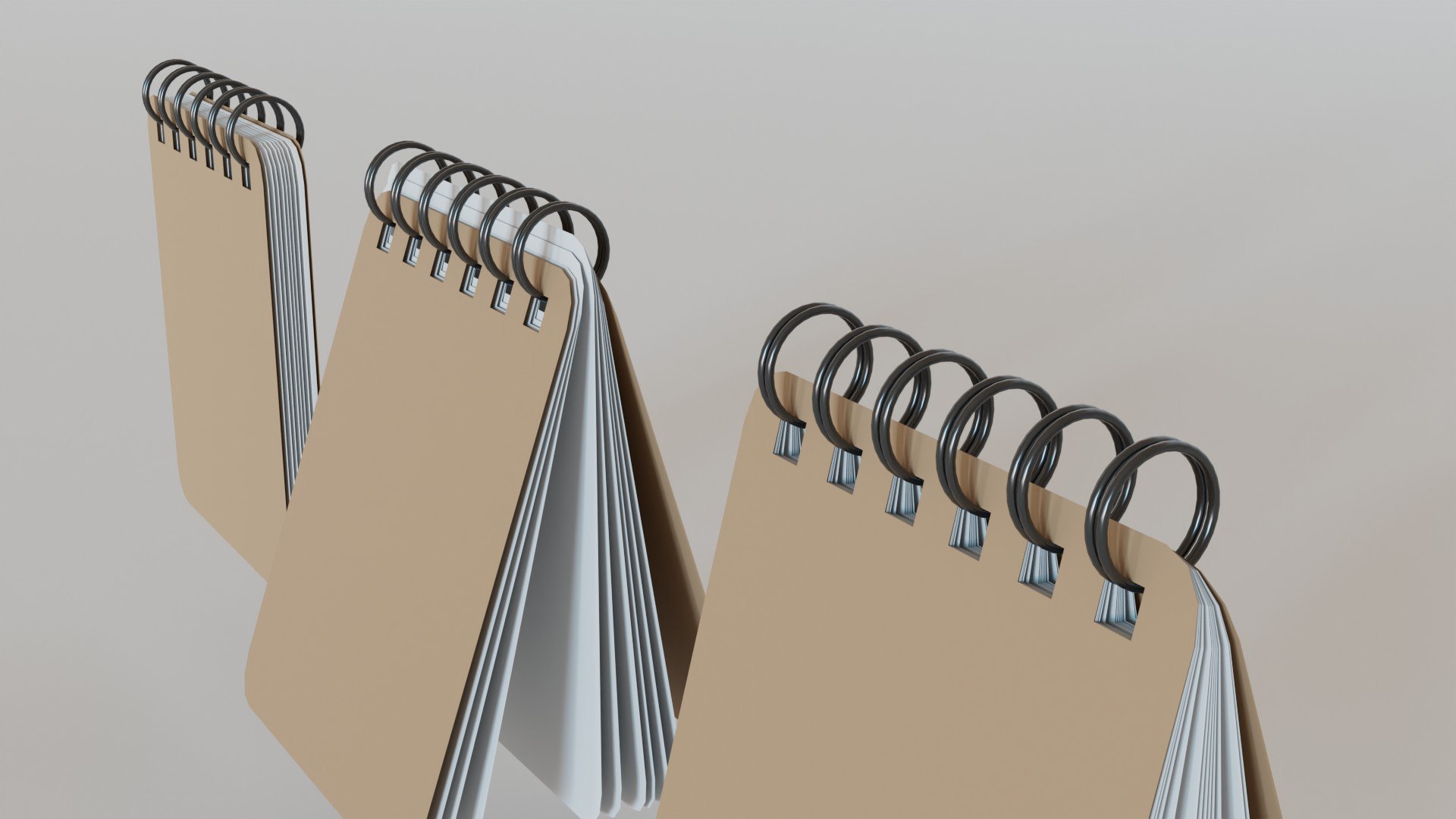 NotePad Memo Pad 3D Illustartion 3D Model - TurboSquid 1889572