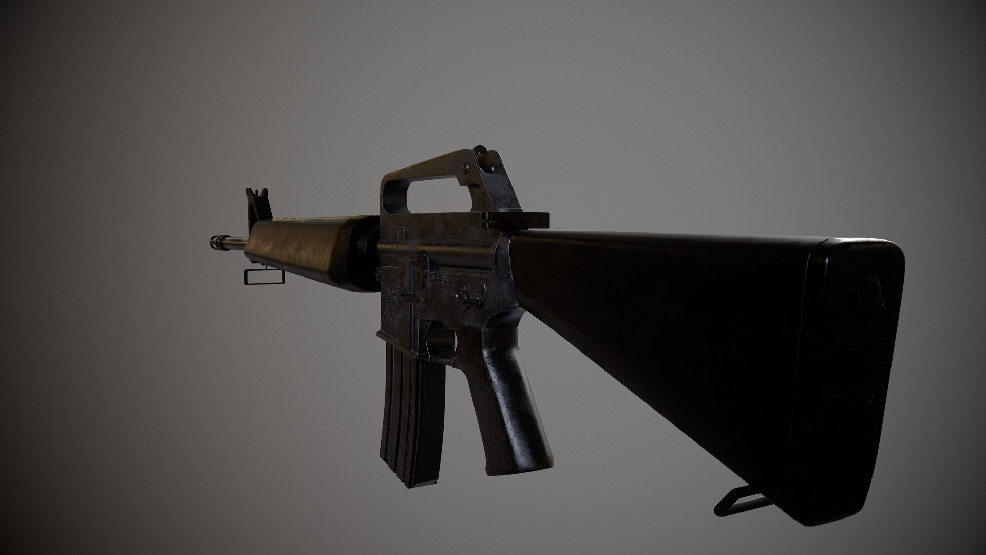 M16 M16a1 3D Model - TurboSquid 1685062