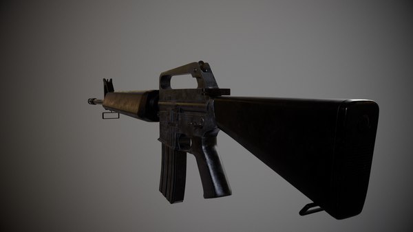 M16 m16a1 3D model - TurboSquid 1685062