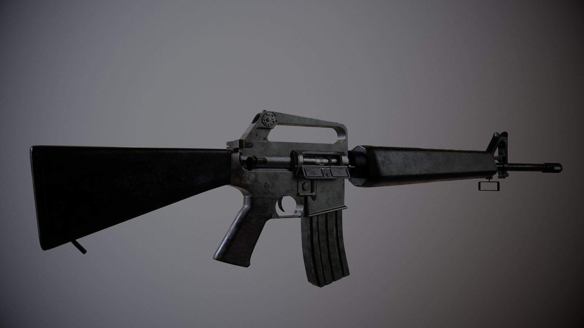 M16 m16a1 3D model - TurboSquid 1685062