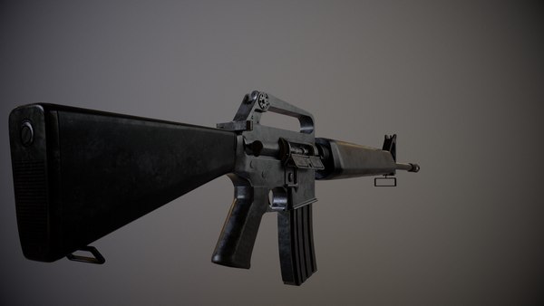 M16 m16a1 3D model - TurboSquid 1685062
