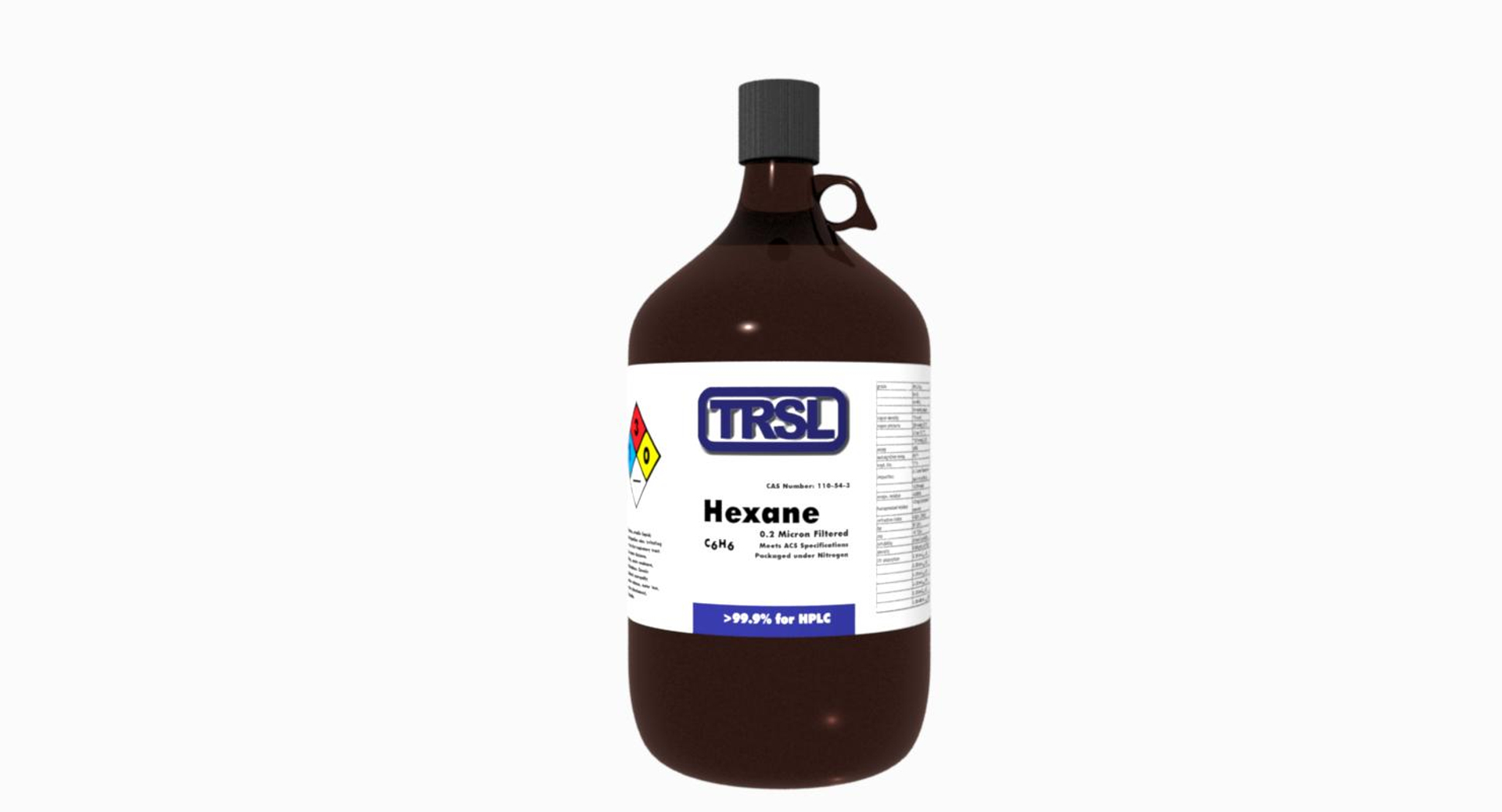 3D model bottle hexane methanol - TurboSquid 1166941