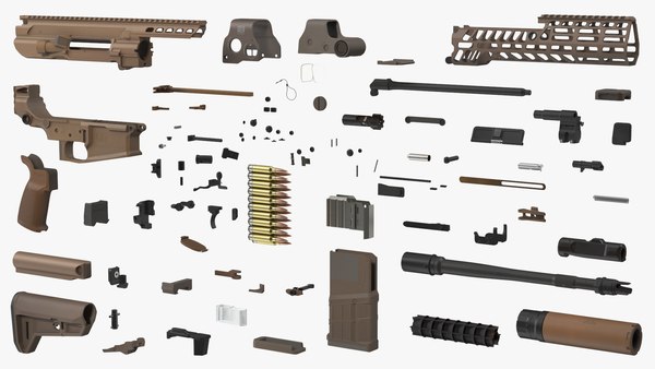 modelo 3d Fusil de asalto SIG XM7 - TurboSquid 2276038