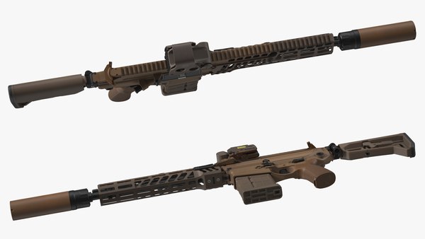 SIG XM7突击步枪3D模型 - TurboSquid 2276038