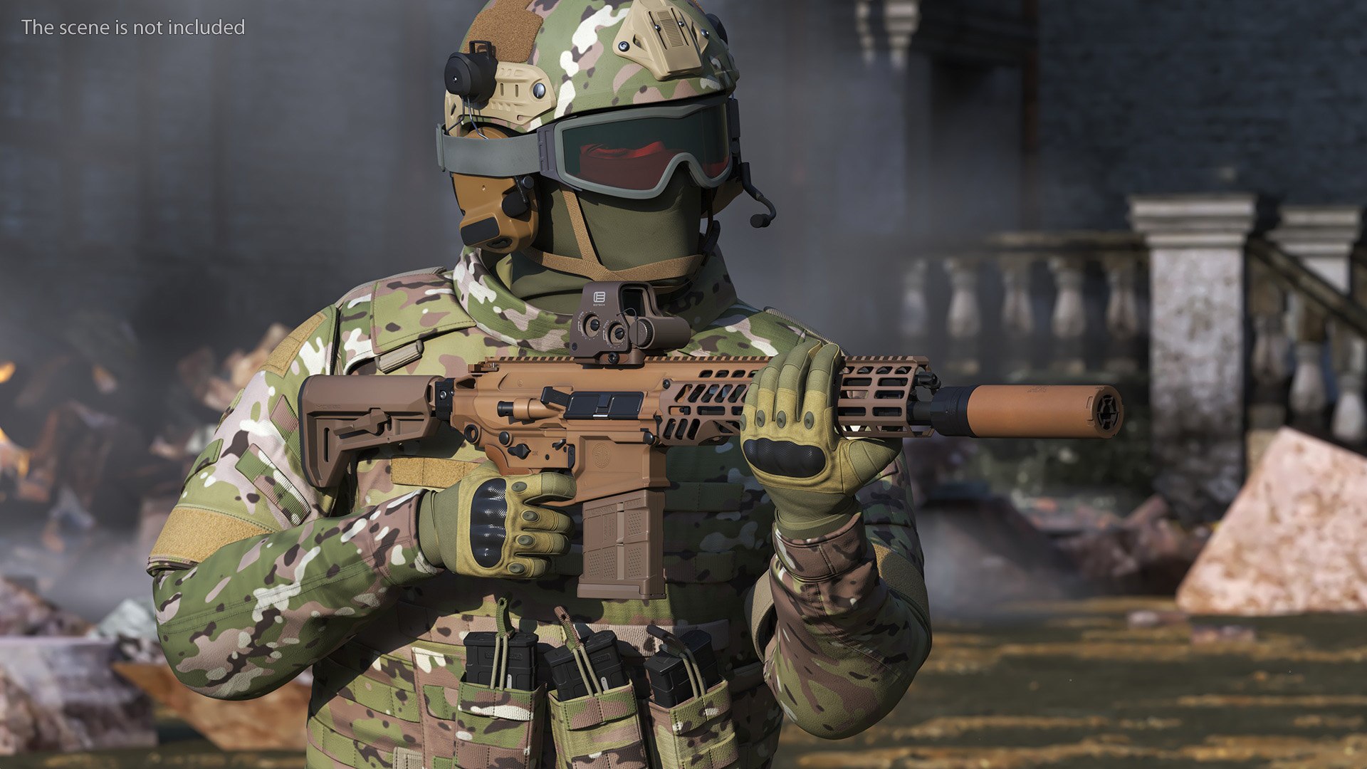 3D SIG XM7 Assault Rifle - TurboSquid 2276038