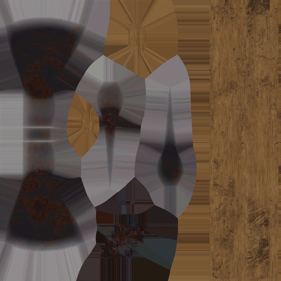 3D Model Axe Old Rust - TurboSquid 1262872