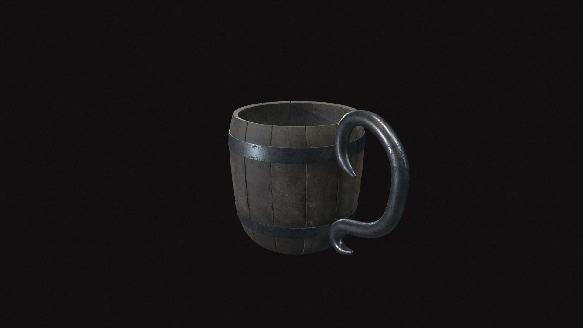 Medieval Beer Mug 02 3D Model - TurboSquid 2310174