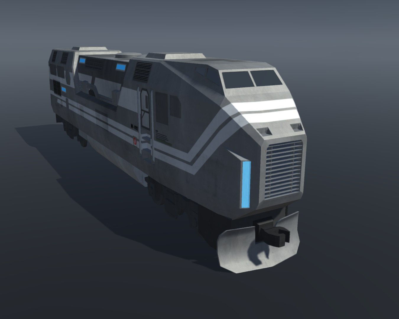 Sci Fi Train Set 3D Model - TurboSquid 1282923