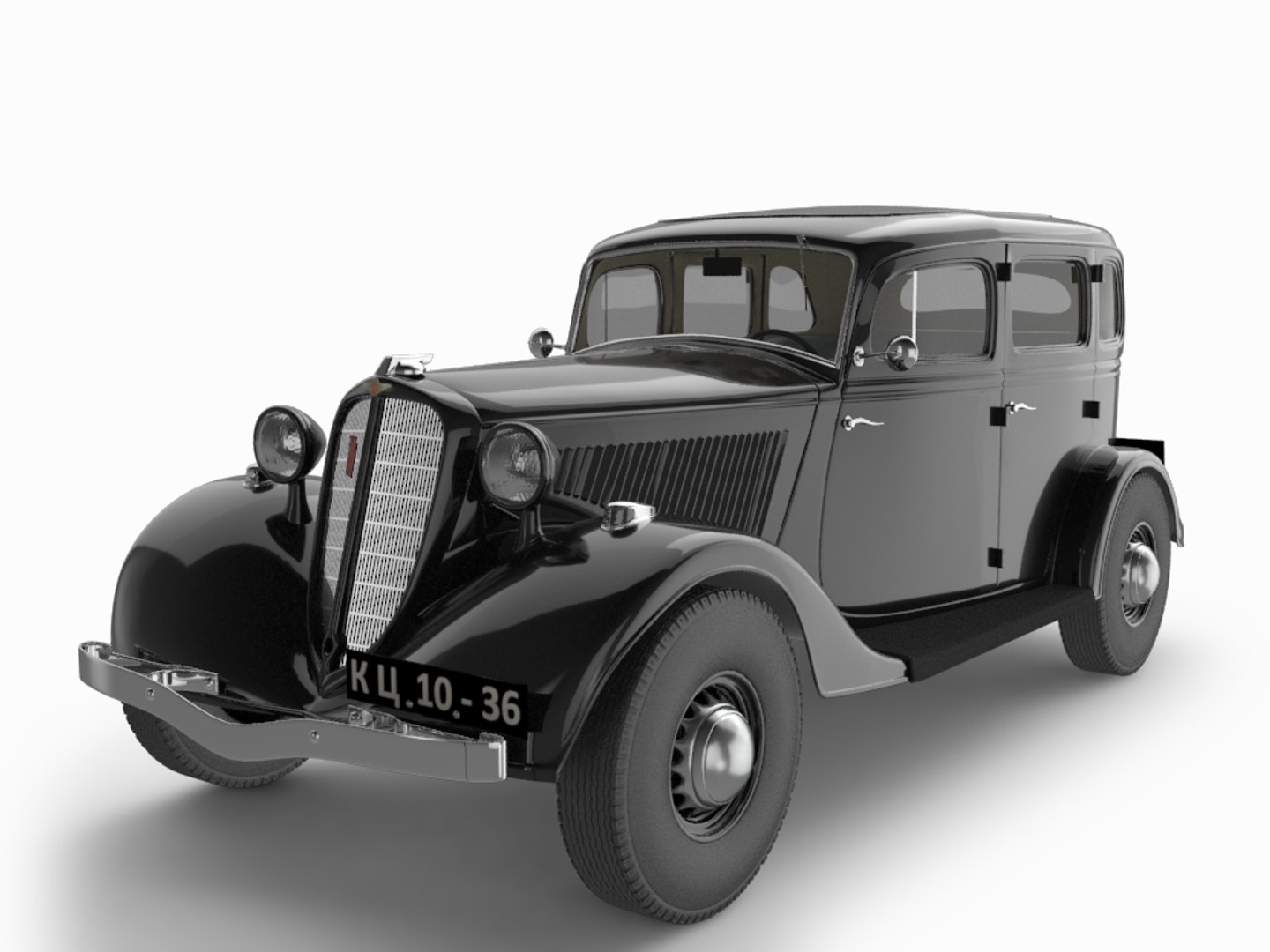 3D Gaz M1 Model - TurboSquid 1526202