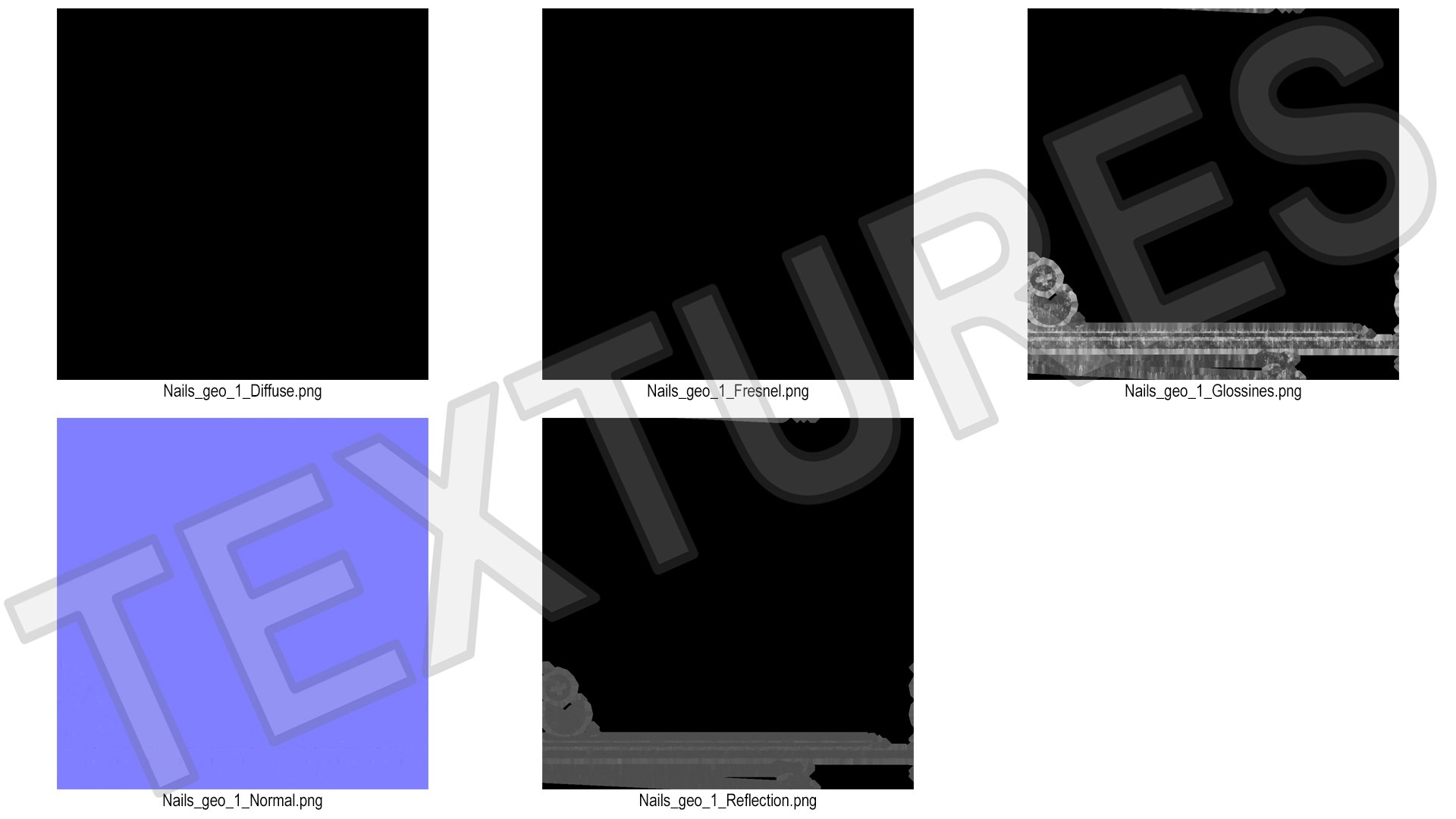 3D Drywall Nails - TurboSquid 2059821