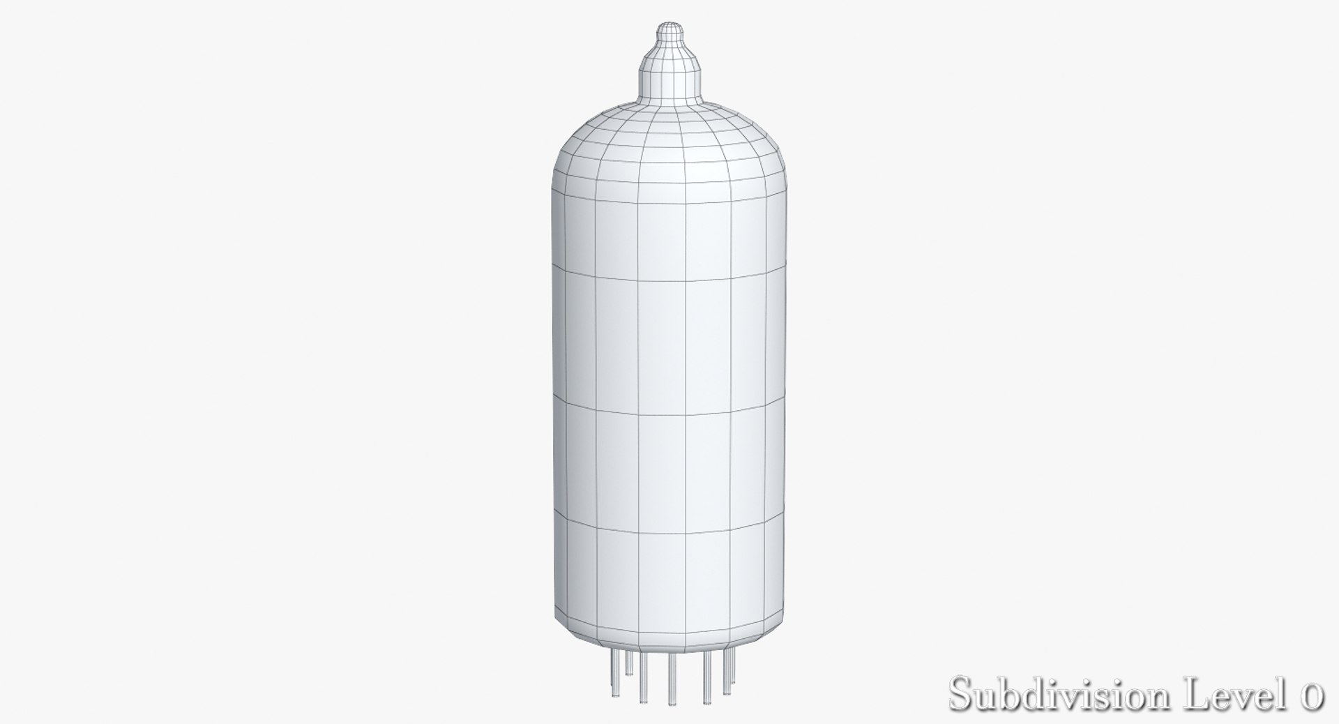 3d Nixie Tube Digits