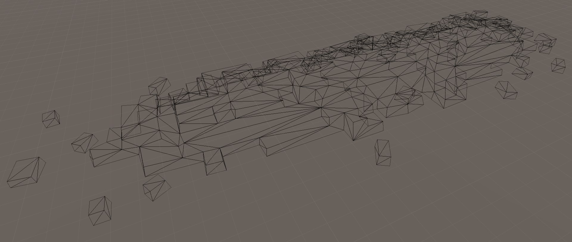 Stone Barricade Streets 3d Obj