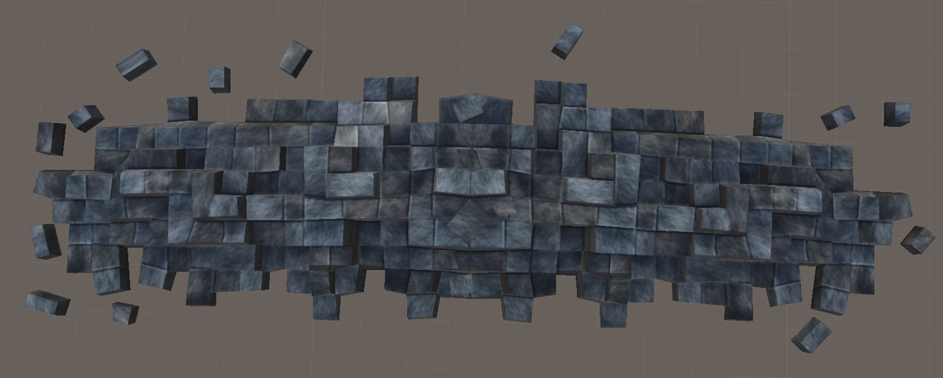 Stone Barricade Streets 3d Obj