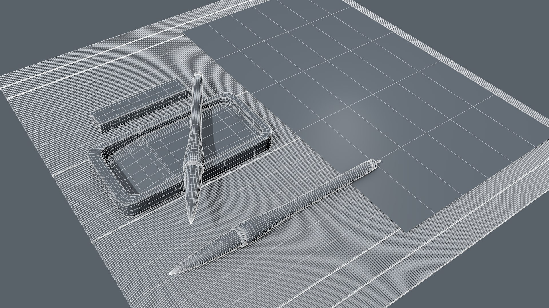 3D Shodo Set model - TurboSquid 1770365