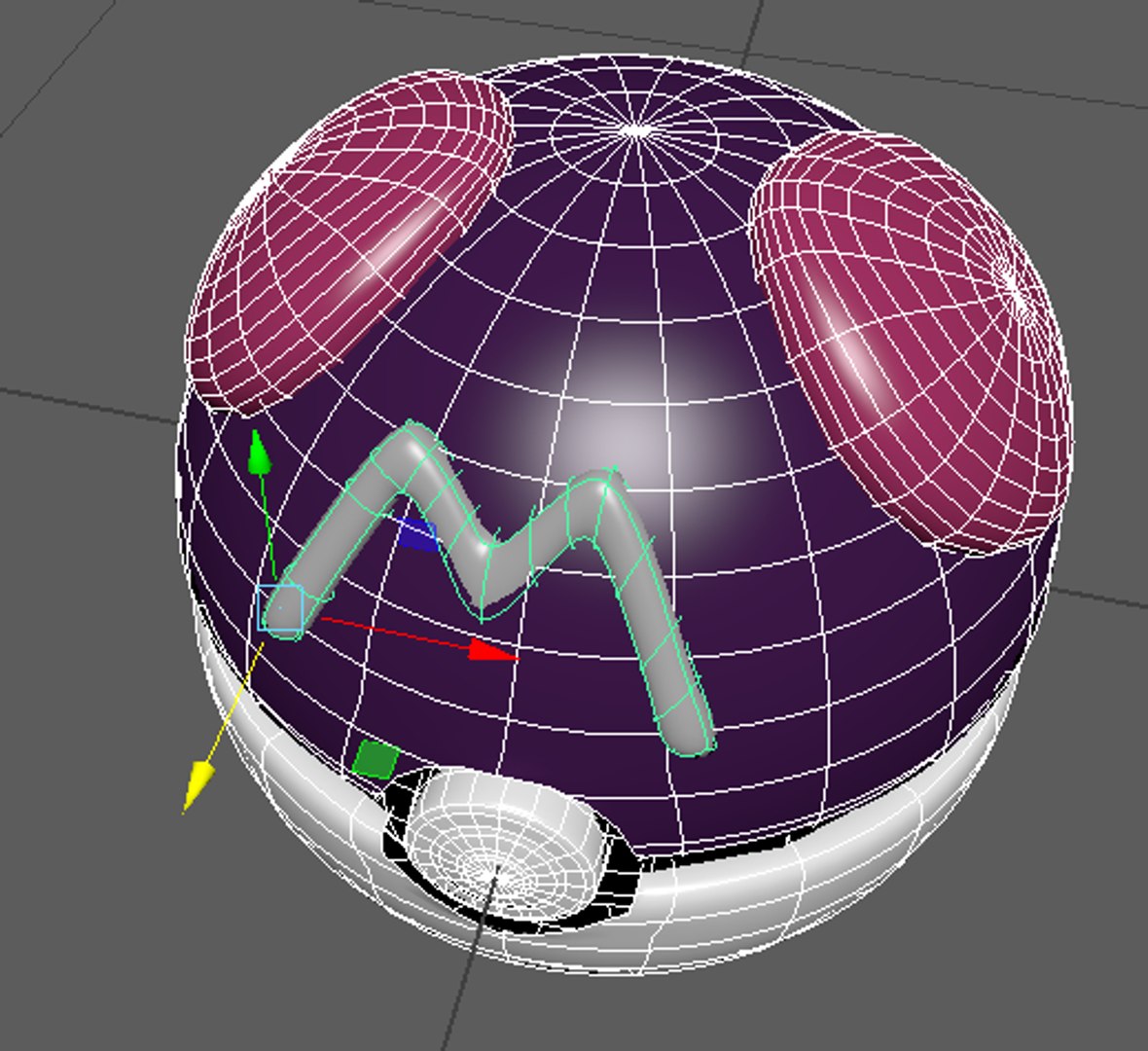 3d Pokemon Master Ball Model