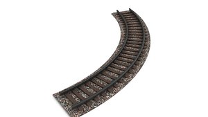3d Toy Train Set Model