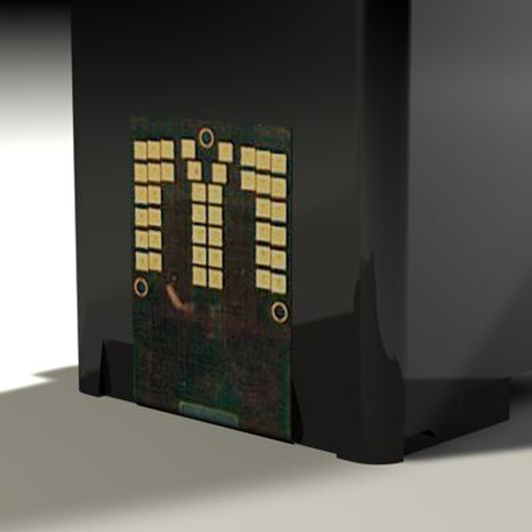 3ds Max Printer Cartridge Print