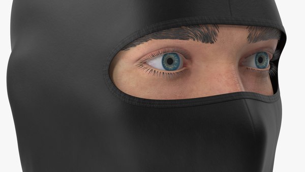 Head in a Balaclava 2 3D model - TurboSquid 1910723