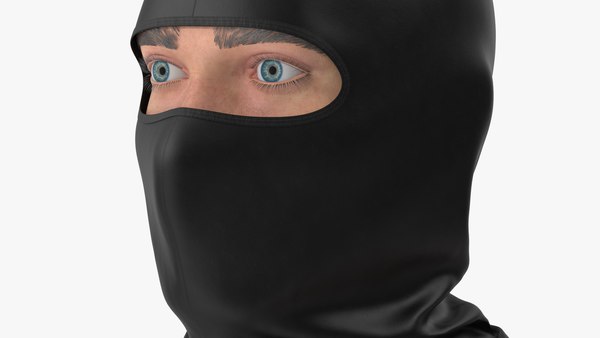 Head in a Balaclava 2 3D model - TurboSquid 1910723