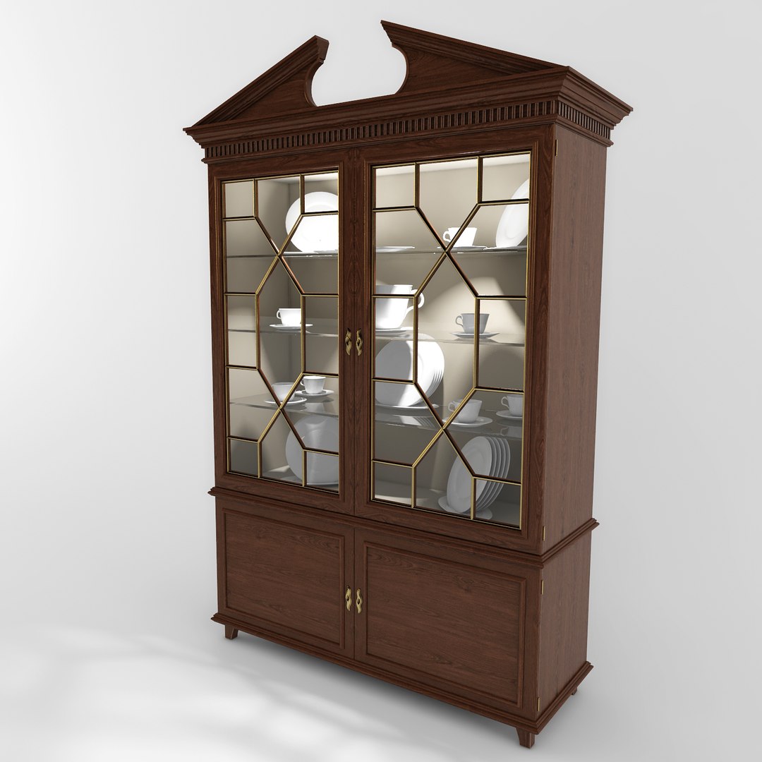 3d Wardrobe Baker 01 Model