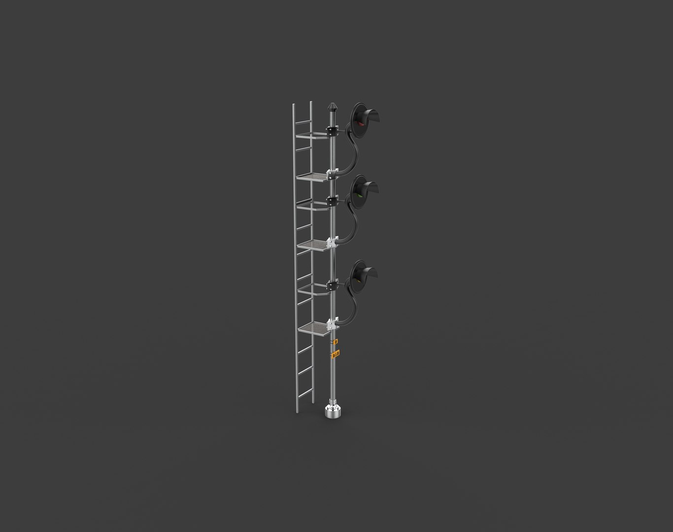 Railway Semaphore Signal 3D Model 3D Model - TurboSquid 2353435