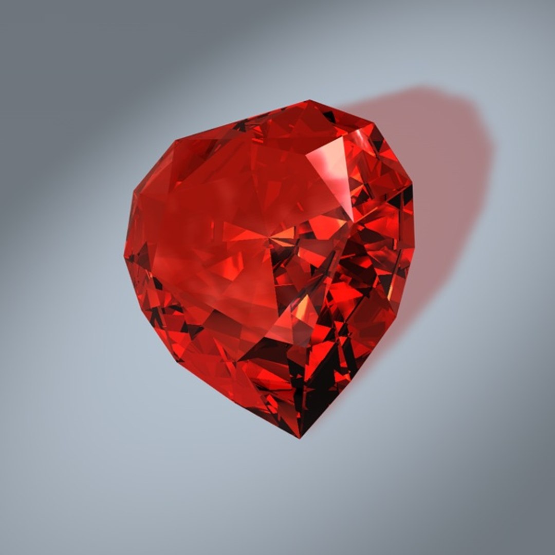 Heart Cut Gem C4d