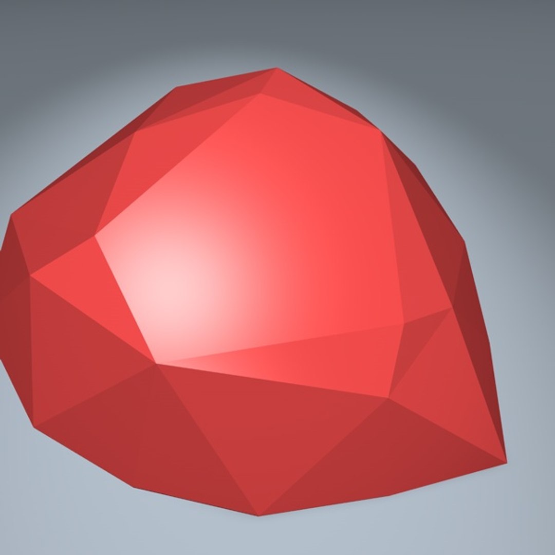 Heart Cut Gem C4d