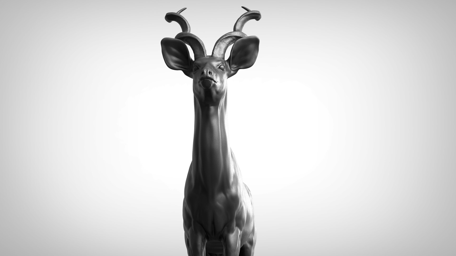 Greater kudu 3D model - TurboSquid 1407711