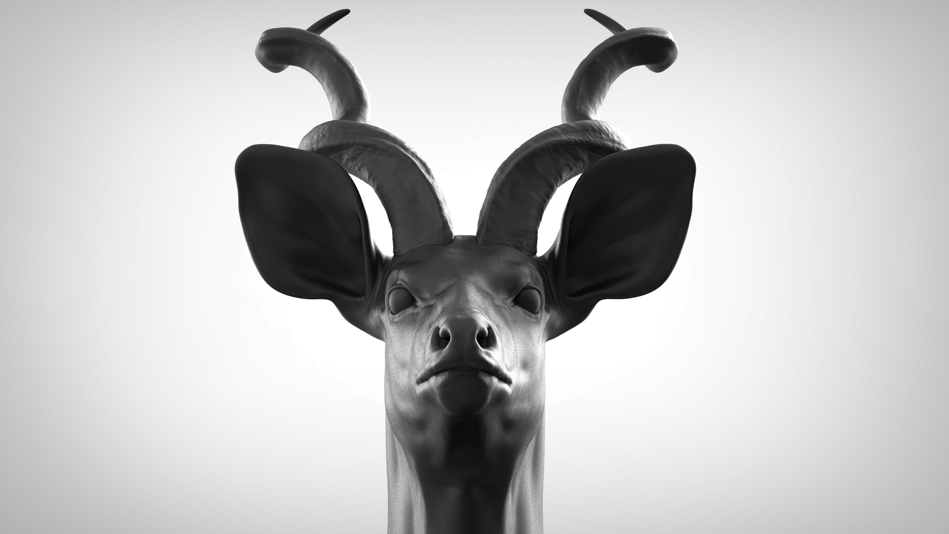 Greater kudu 3D model - TurboSquid 1407711