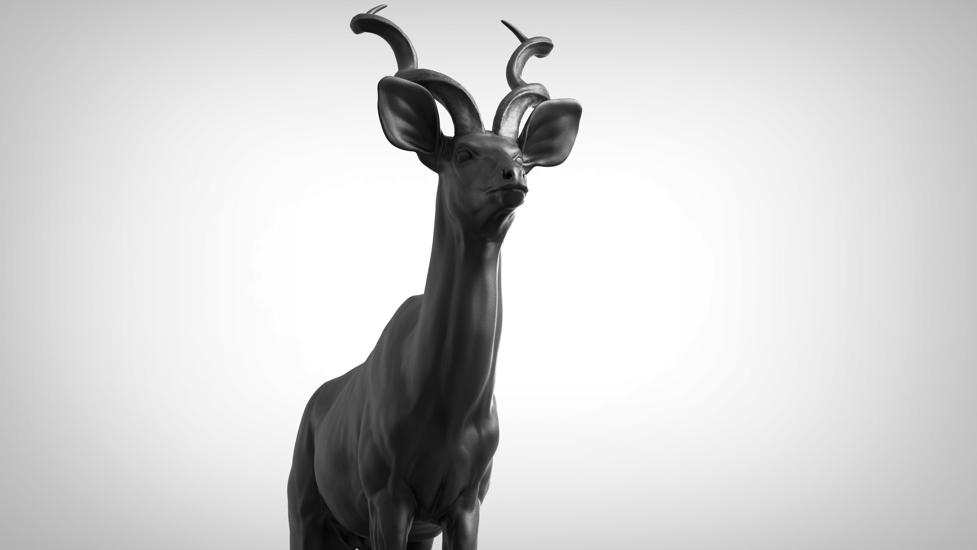 Greater kudu 3D model - TurboSquid 1407711