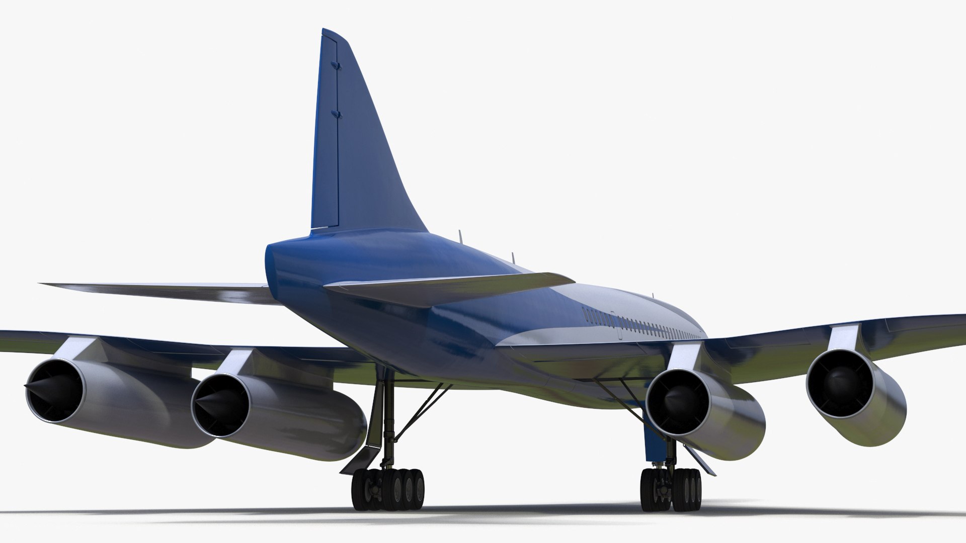 3D Model Supersonic Passenger Jet Generic - TurboSquid 2270323