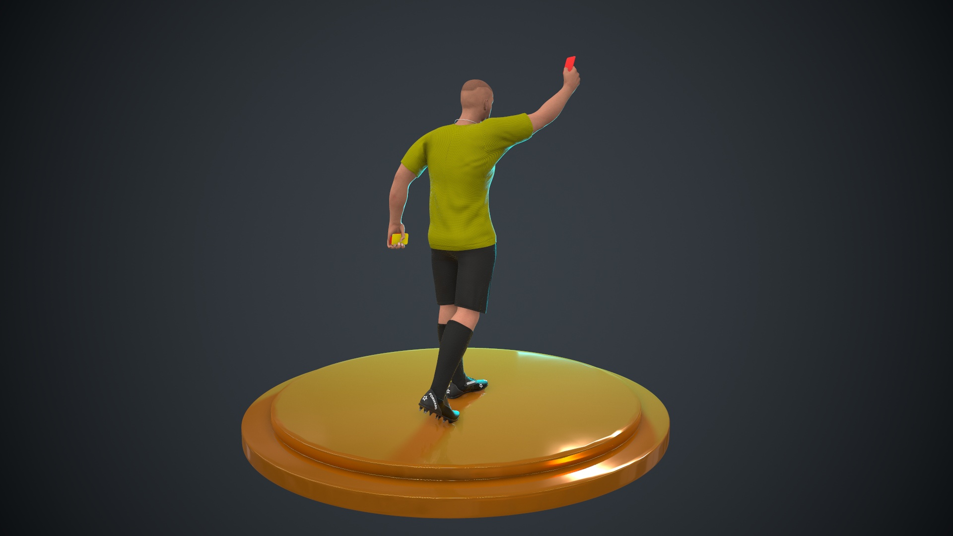 3D Football Referee Game Ready - TurboSquid 2208426