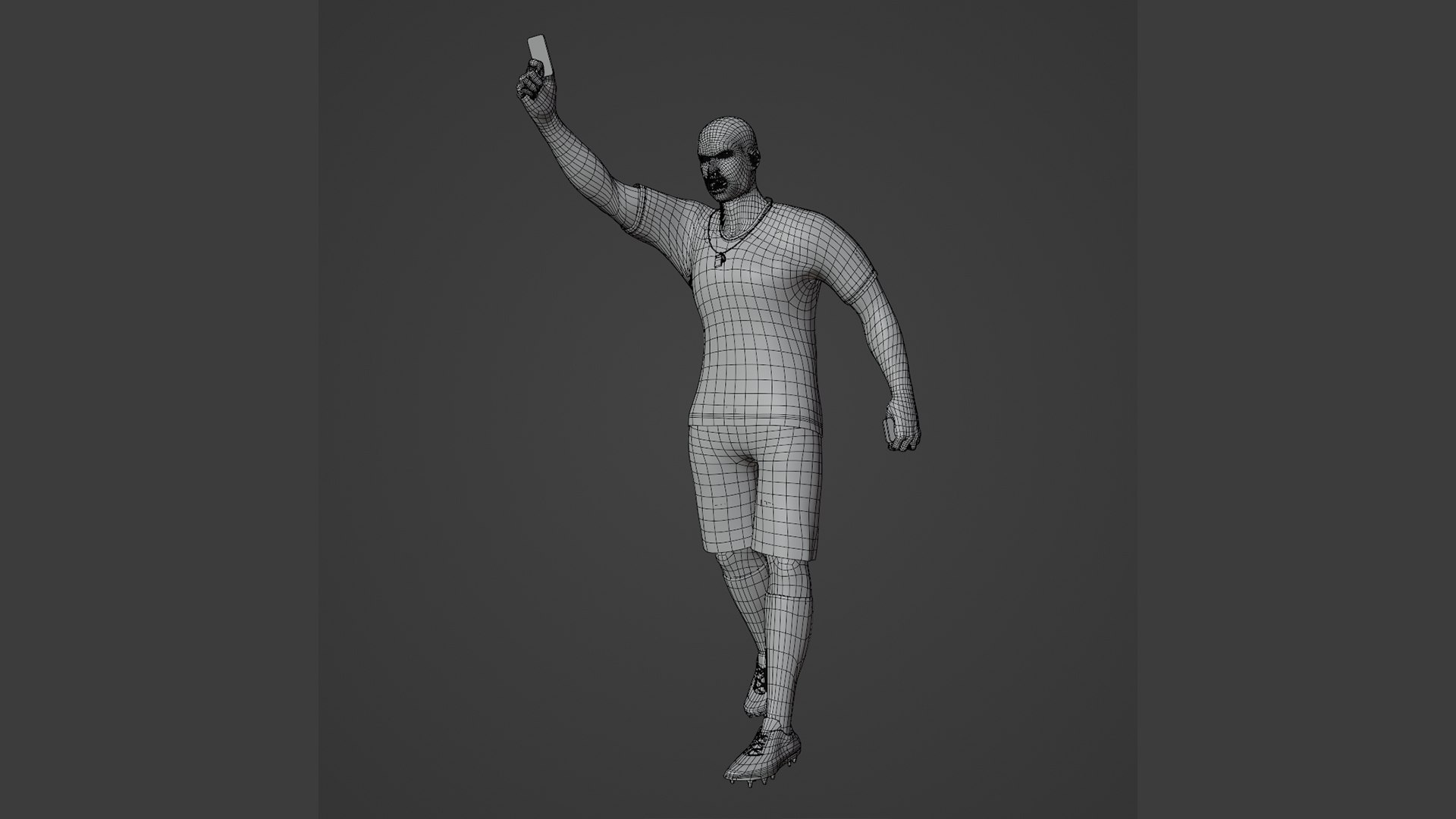 3D Football Referee Game Ready - TurboSquid 2208426