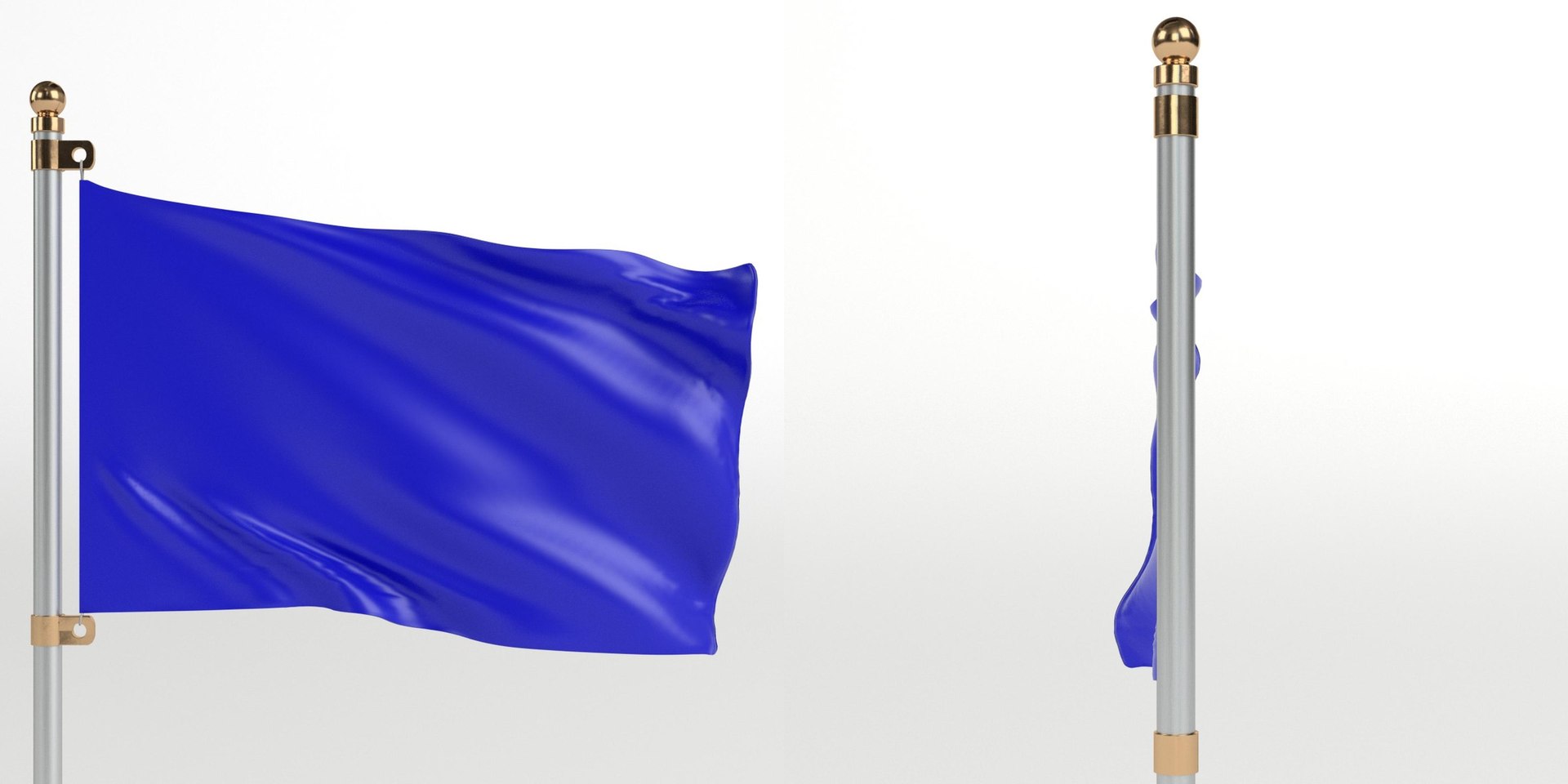 Flag Pole 1 3D - TurboSquid 1343054