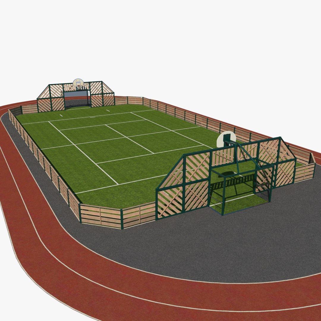 Multisports Stadium 3d Model