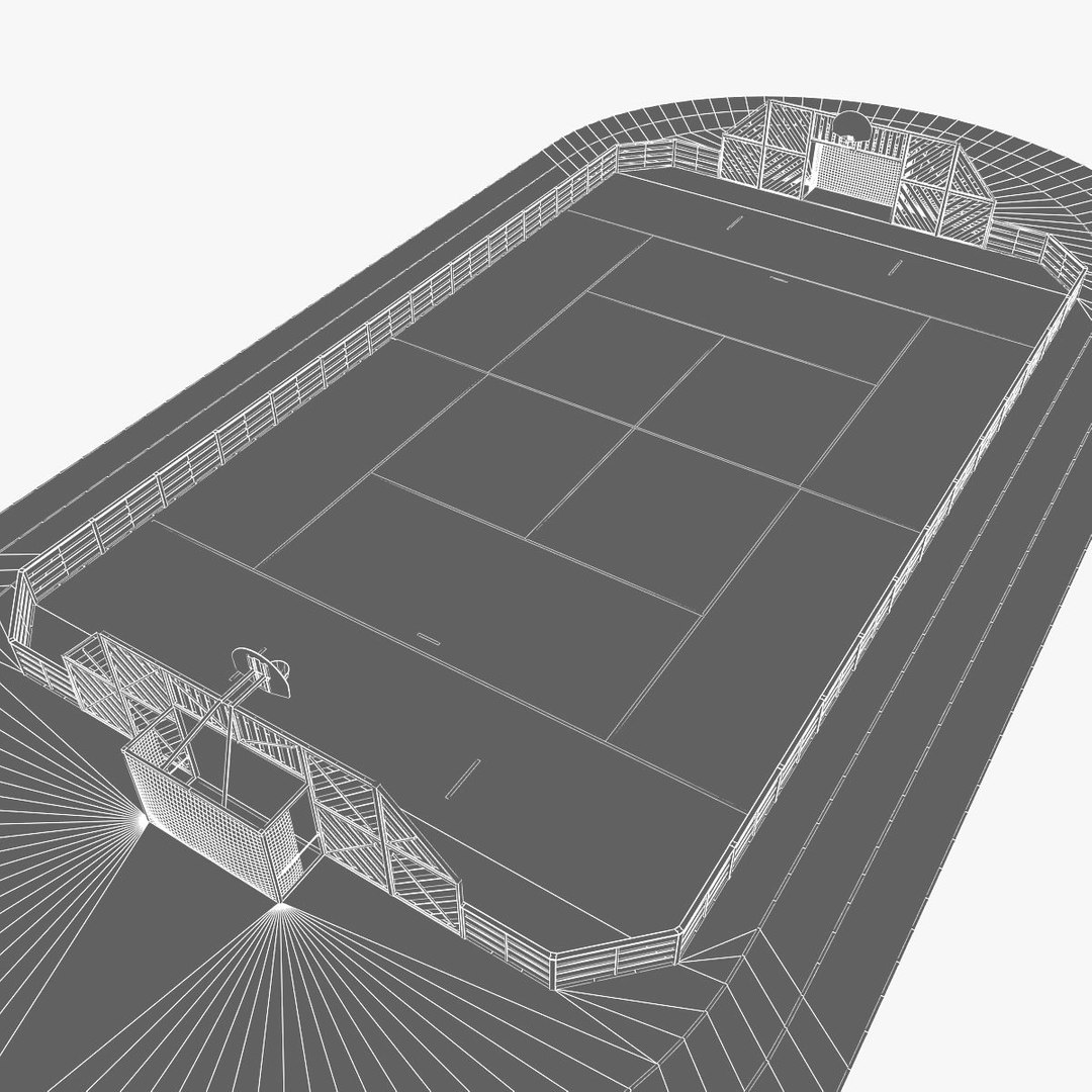 multisports stadium 3d model