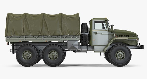 URAL 4320 LKW Geländewagen 6x6 3D-Modell - TurboSquid 1192834