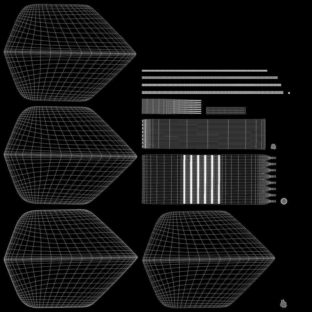 3D Dart Model - TurboSquid 1206119